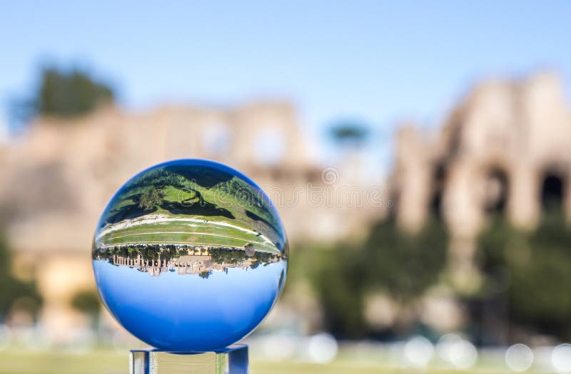 Circus Maximus in the Sphere in Rome Stock Image - Image of caracalla ...