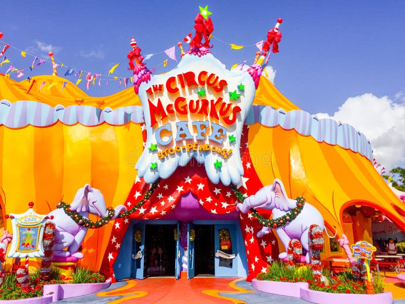 The Circus McGurkus at Seuss Land Universal Studios, Orlando, Florida ...