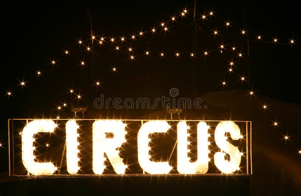 Circus at night stock image. Image of festival, performer - 276621