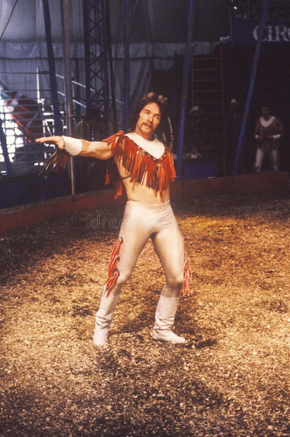 Circus Performer with Snakes Editorial Stock Image - Image of male ...