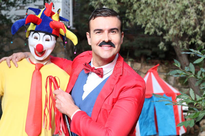 Circus Performers Giving a Show Stock Image - Image of hispanic ...