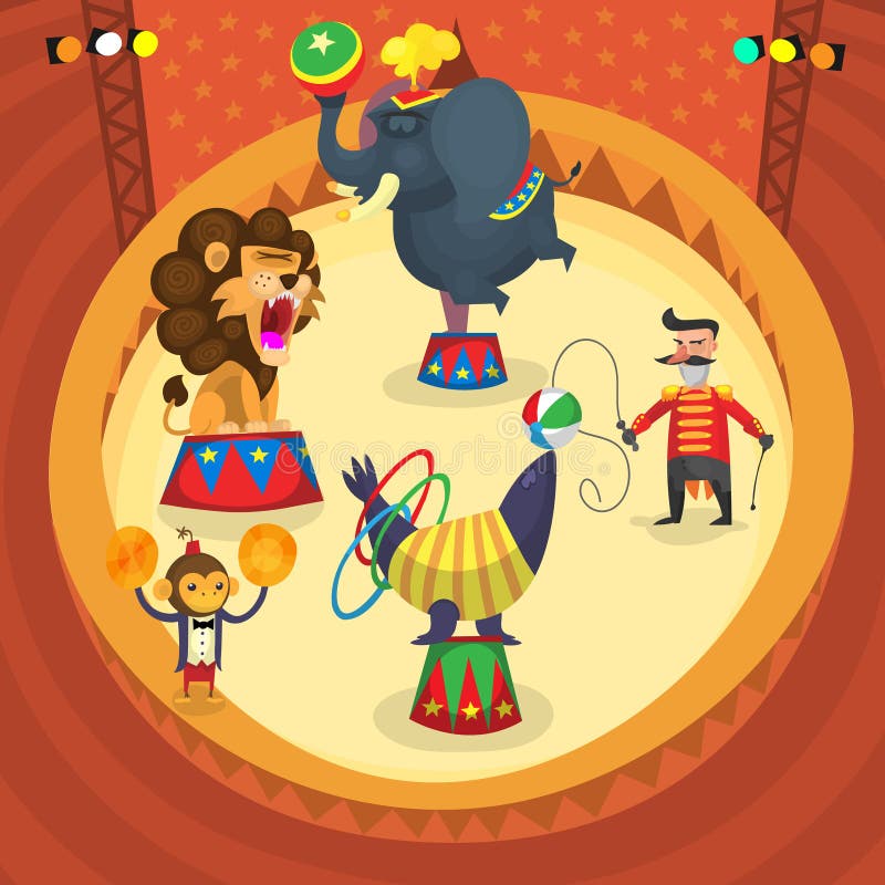 Inside Circus Tent Stock Illustrations – 85 Inside Circus Tent Stock ...