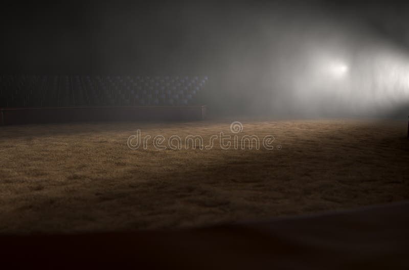 Circus Ring and Podium stock photo. Image of classic - 75676516