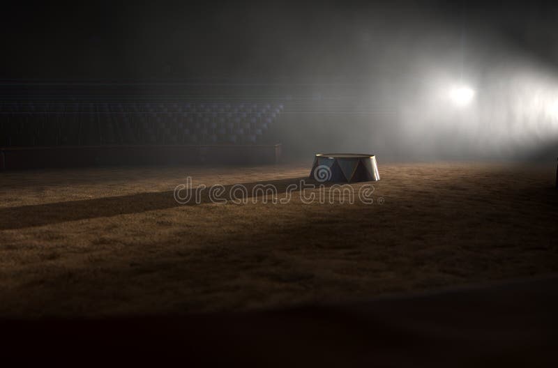 Circus Ring and Podium stock photo. Image of classic - 75676516