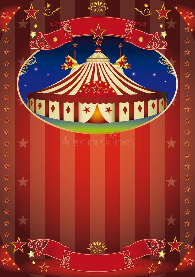 Circus frame stock vector. Illustration of design, shape - 25290530