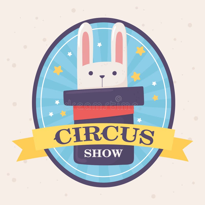 Circus show magic stock vector. Illustration of magic - 220879898