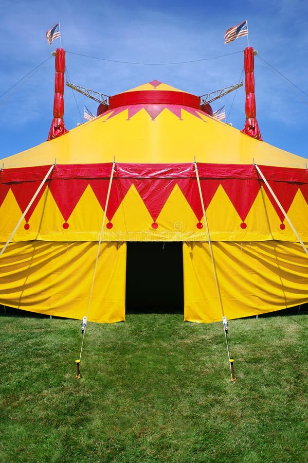 Circus tent stock image. Image of funfair, tent, colorful - 13917675