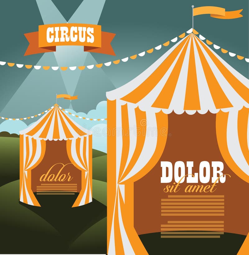 Circus Tents Background Stock Illustrations – 266 Circus Tents ...