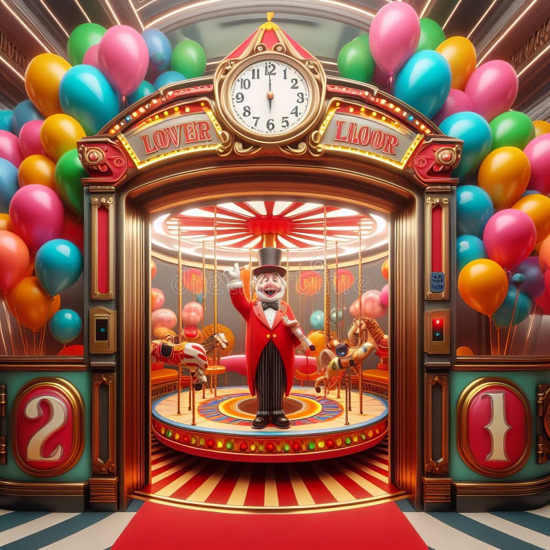 Themed Elevator Stock Illustrations – 41 Themed Elevator Stock ...