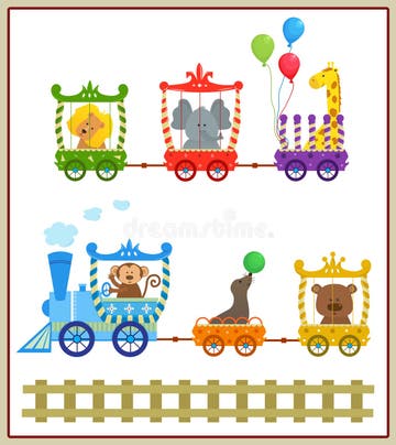Giraffe Train Stock Illustrations – 691 Giraffe Train Stock ...