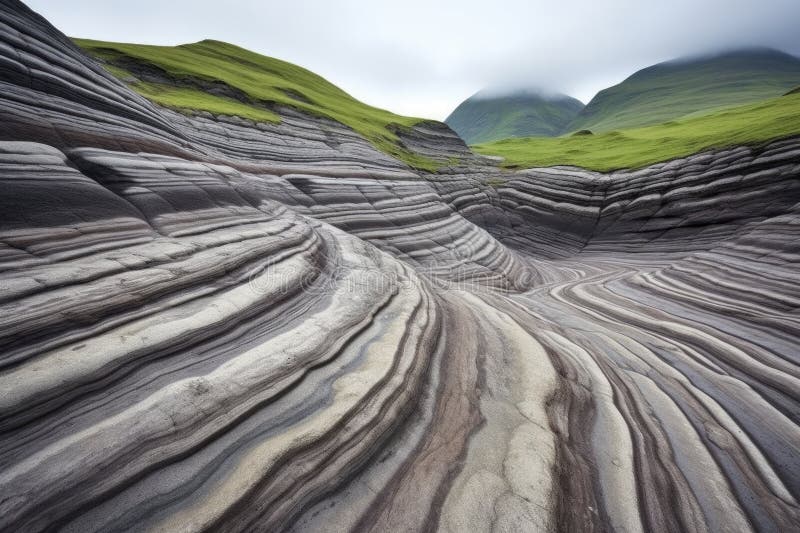 Cirques Formed by Glacial Erosion Stock Photo - Image of glacial ...