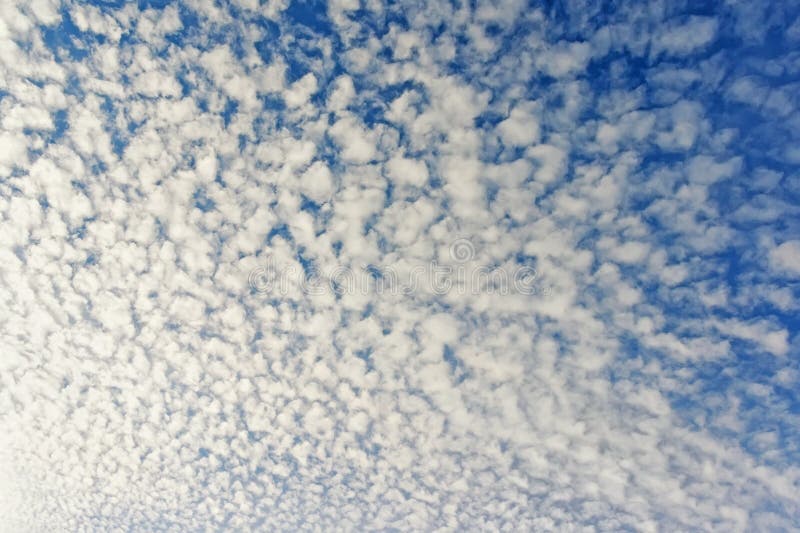 Cirrocumulus Clouds, Texture Stock Photo - Image of plural, nature ...