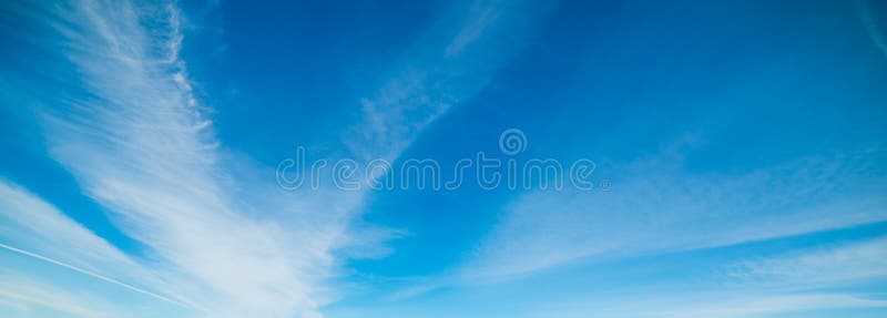 Cirrus and blue sky stock photo. Image of blue, color - 83050178