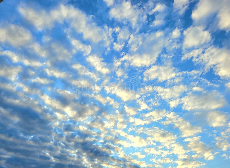 Cirrus Clouds in Blue Sky. Torn Clouds Stock Photo - Image of clouds ...