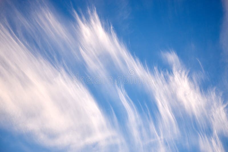 Cirrus Clouds 1 of 3 stock image. Image of blown, july - 173982497