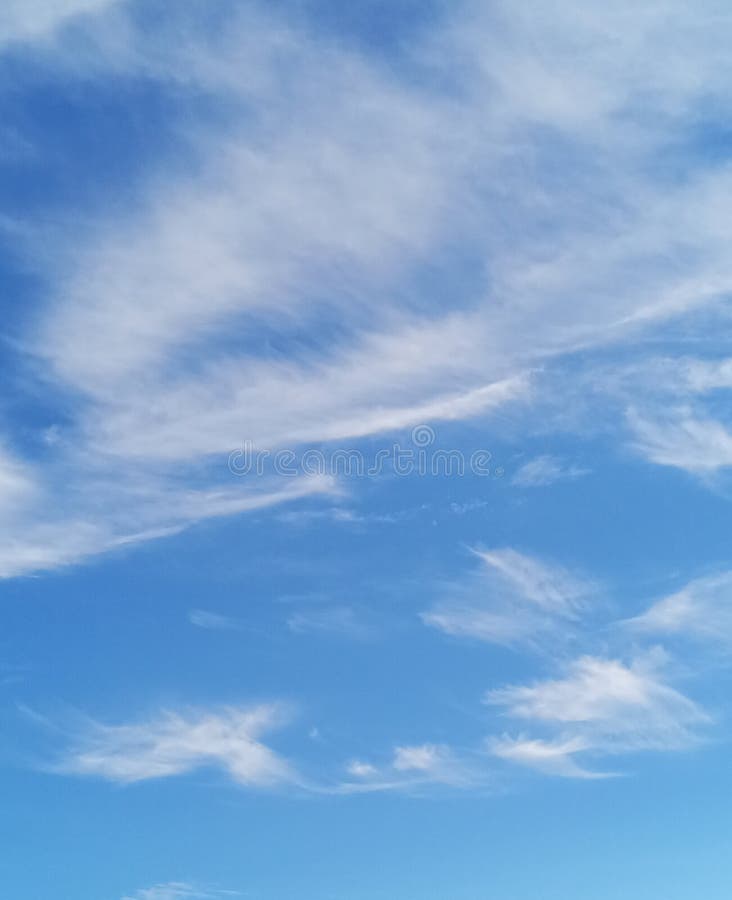 Cirrus clouds in the sky stock image. Image of beautiful - 180415451