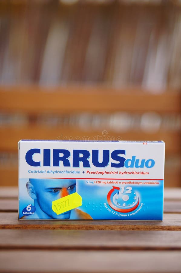 Cirrus-Duomedizin redaktionelles stockfoto. Bild von tabelle - 97482593