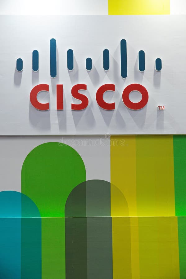 Cisco logo editorial photo. Image of center, creative - 21934981