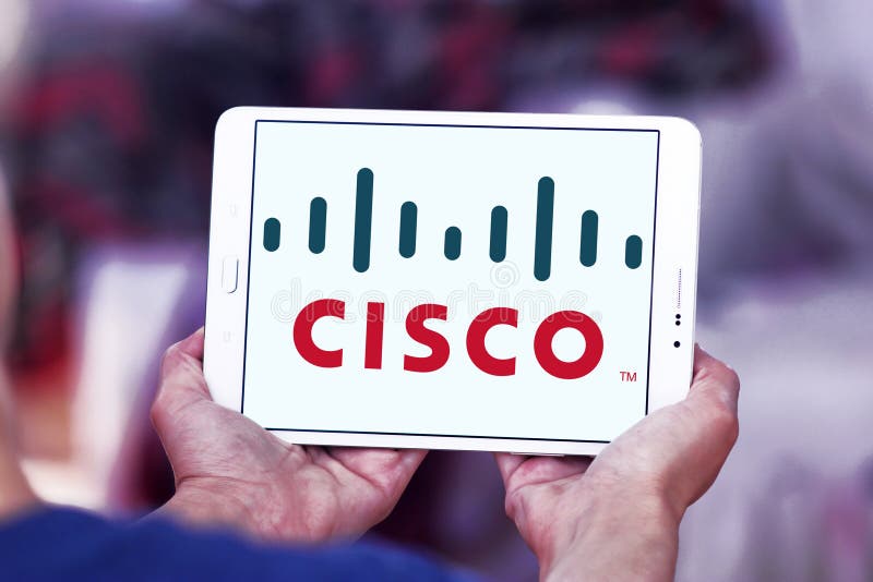 Cisco logo editorial photography. Image of programming - 94344887