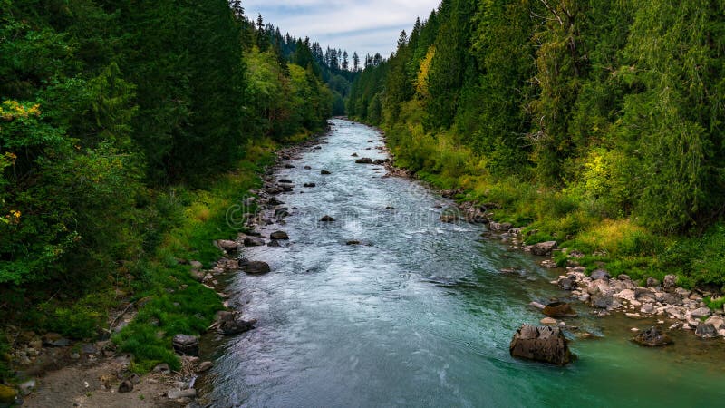 Cispus River Late Summer stock photo. Image of park - 125130916