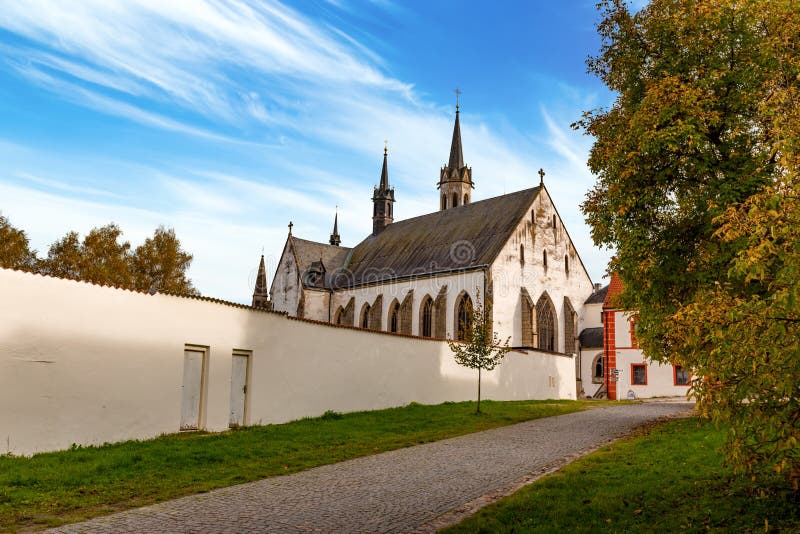 Cistercian Monastery Vyssi Brod. Czech Republic Stock Image - Image of ...