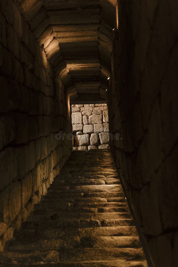 Cistern of the Muslim Citadel of Merida. Stock Photo - Image of tourism ...