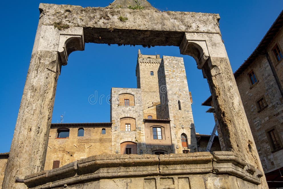 Cistern Square stock image. Image of tower, palace, stone - 316910271