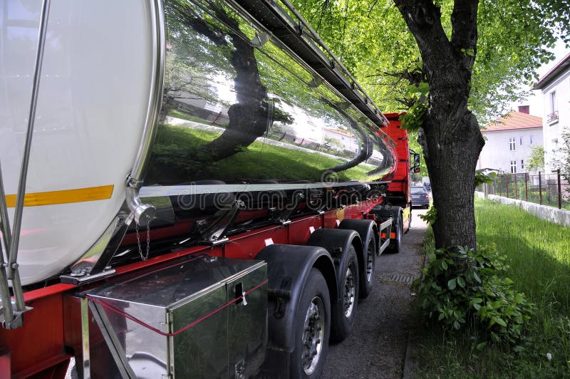 Cisterna stock image. Image of liquids, power, freight - 5267469