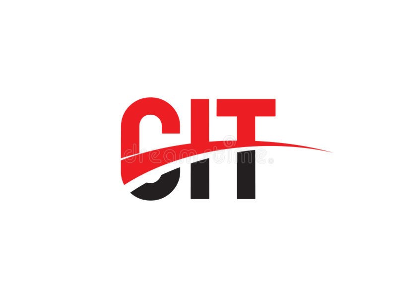 CIT Letter Initial Logo Design Vector Illustration Stock Vector ...