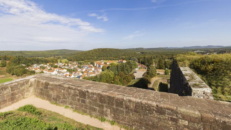 Citadel of Bitche in France Stock Image - Image of heritage, germany ...