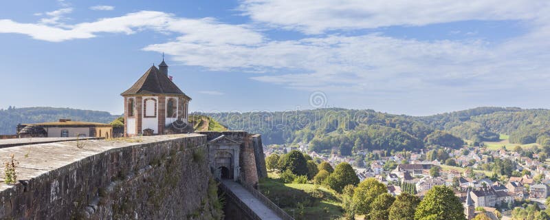 Citadel of Bitche in France Stock Photo - Image of france, castle ...