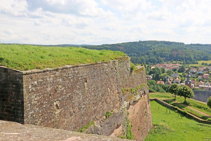 Citadel at Bitche in France Stock Photo - Image of ruin, wall: 312633074