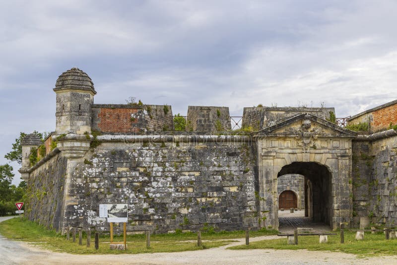 Citadel of Brouage, Charente Maritime, France Stock Image - Image of ...