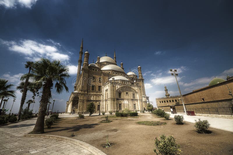 Citadel Egypt stock image. Image of light, peaceful, islamic - 20250359