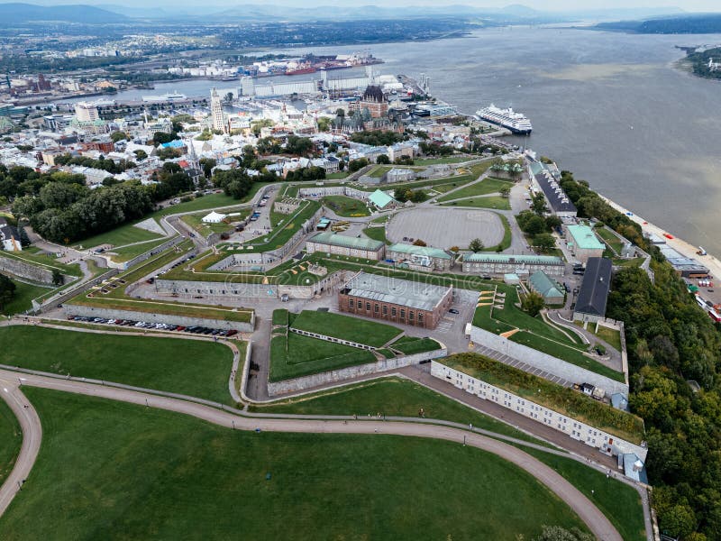 Citadel, Fortification of the Quebec Ramparts in Quebec City, Quebec ...