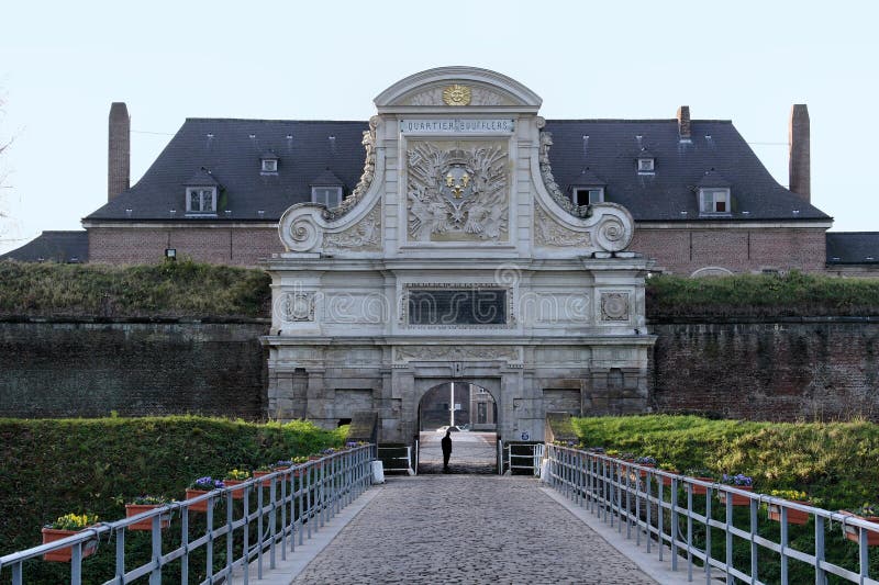 Citadel at Lille stock photo. Image of franfoto, taboo - 1746360