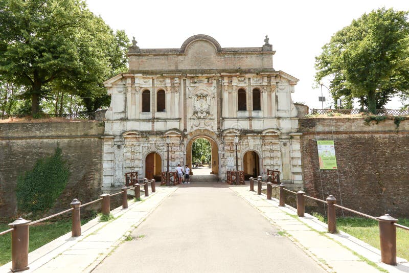 Citadel park in Parma editorial stock photo. Image of medieval - 76038933