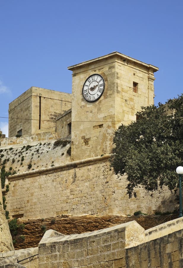 Citadel in Victoria. Gozo Island. Malta Stock Image - Image of ...