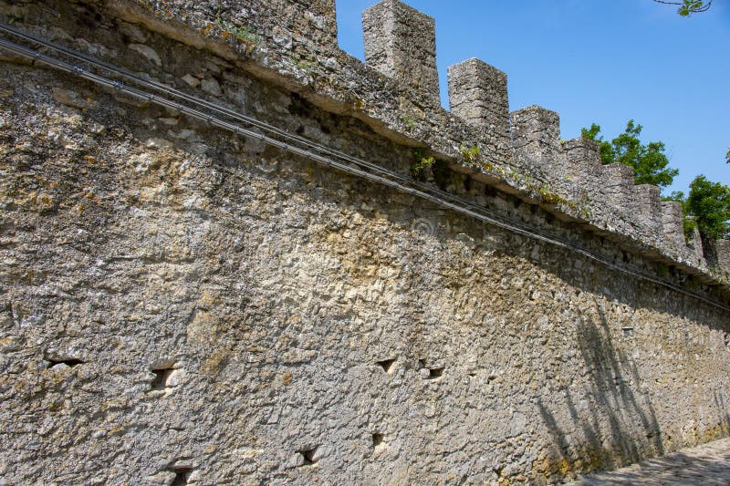 Citadel Wall stock image. Image of fortification, cittadine - 312848381