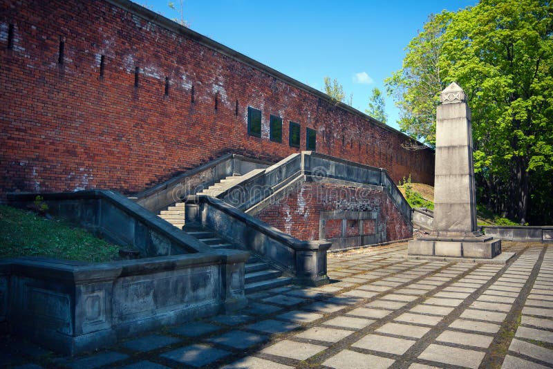 Citadel in Warsaw - Gallows Remains Stock Photo - Image of famous ...