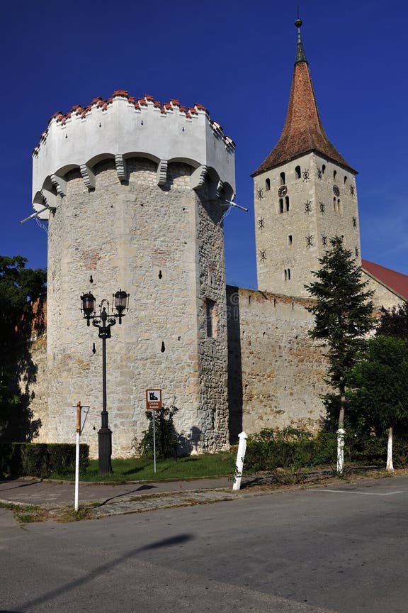 Citadelle d'Aiud photo stock éditorial. Image du repère - 78991403