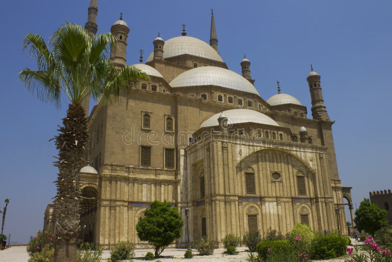 Citadelle De Saladin Du Caire, Egypte Image stock - Image du ciel ...