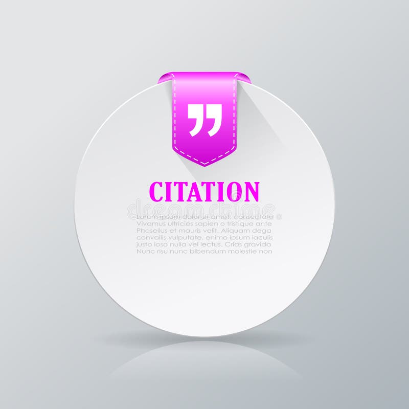 Citation Poster Stock Illustrations – 3,617 Citation Poster Stock ...