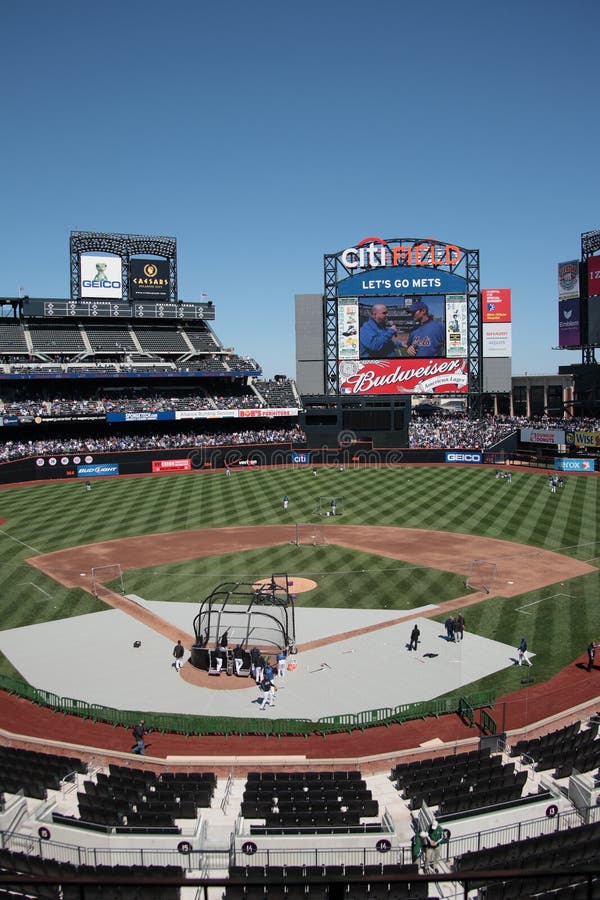 NY Mets Dugout editorial stock photo. Image of sports - 25835233