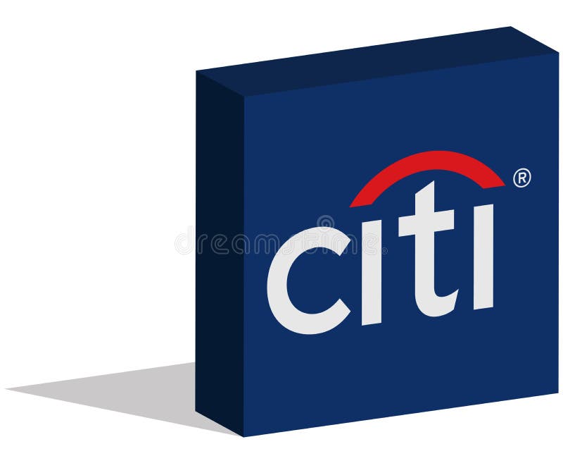 Citi Logotype in 3d Form on Ground Editorial Photo - Illustration of ...