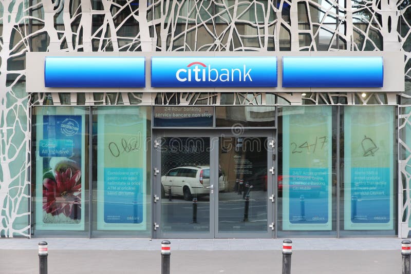 Citibank Europa imagen editorial. Imagen de exterior - 134007935