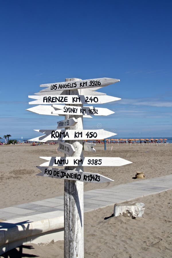 Cities Distance Arrow Signs Stock Image - Image of landmark, brussels ...