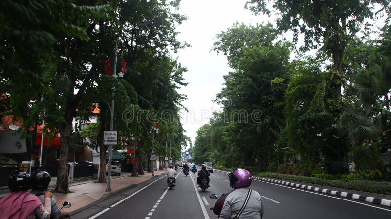 Citizen Activities on the Streets of Surabaya, East Java Indonesia ...