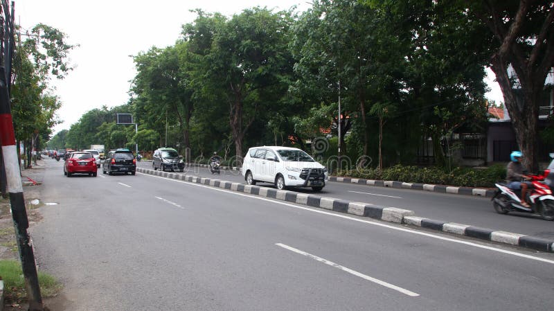 Citizen Activities on the Streets of Surabaya, East Java Indonesia ...