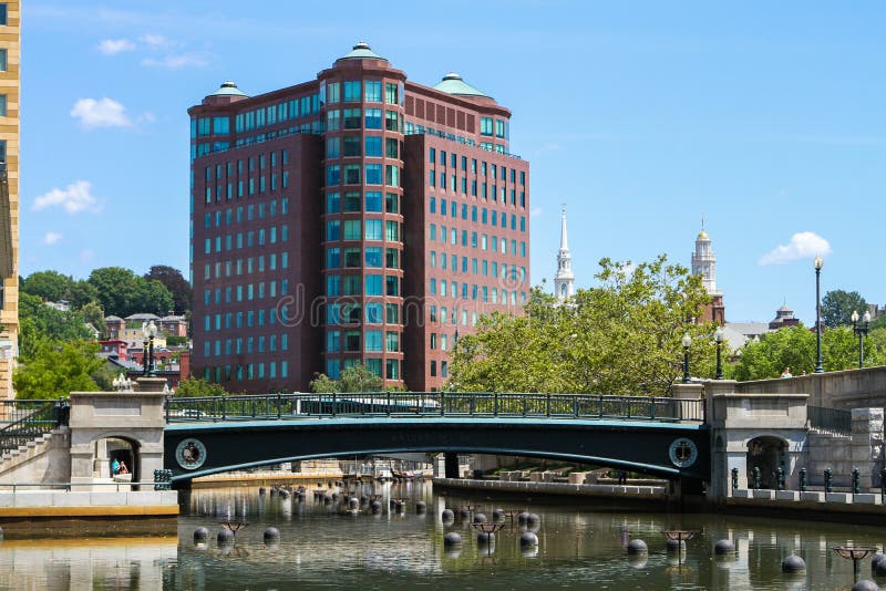 1 Citizens Plaza, Providence, RI. Editorial Image - Image of clouds ...
